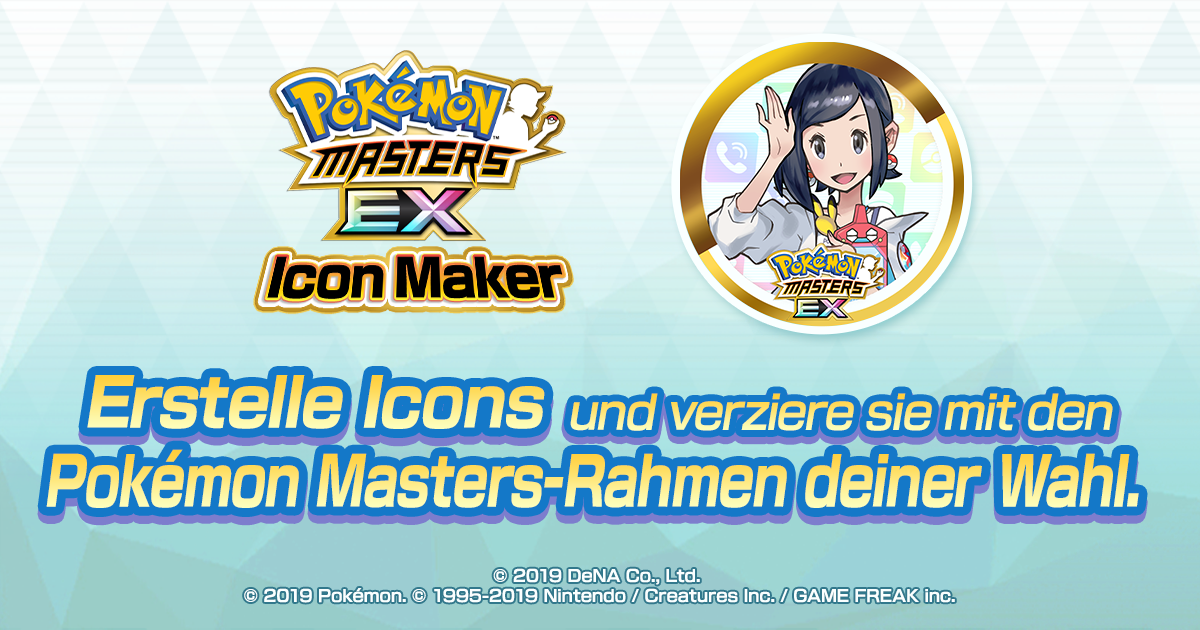 Pokémon Masters EX Icon Maker | Pokémon Masters EX – Offizielle Website